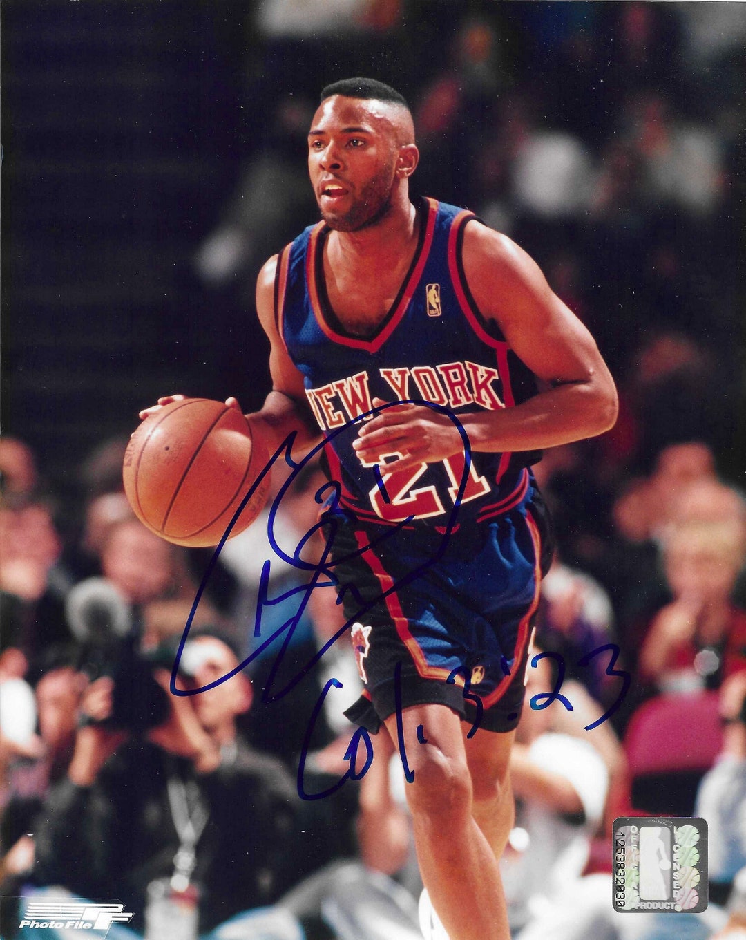 Charlie Ward, NY Knicks, Signed 8x10 Photograph - Etsy