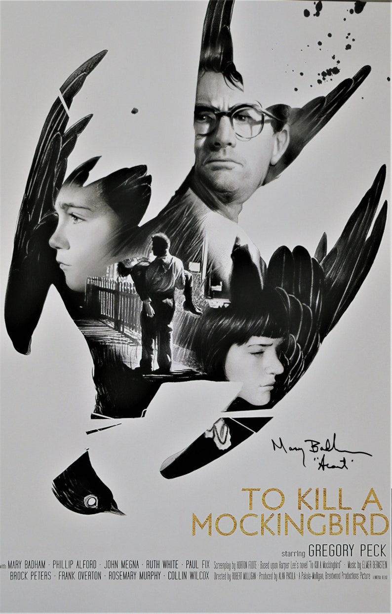 Mary Badham, to Kill a Mockingbird, 17x11 Poster - Etsy