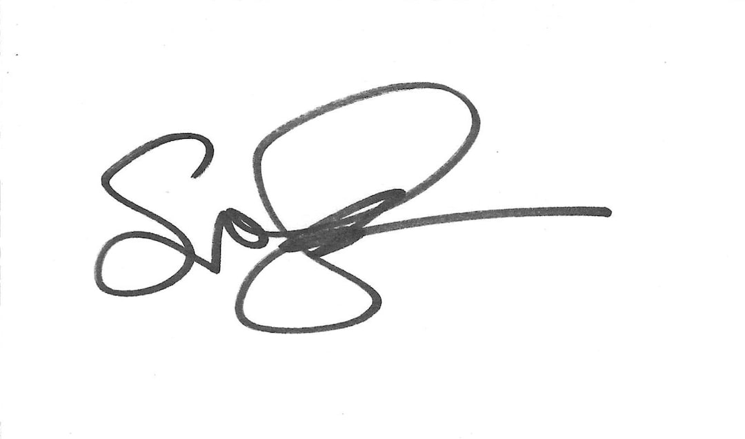 Susan Sarandon Signed 3x5 Signature Card PLUS Unsigned - Etsy