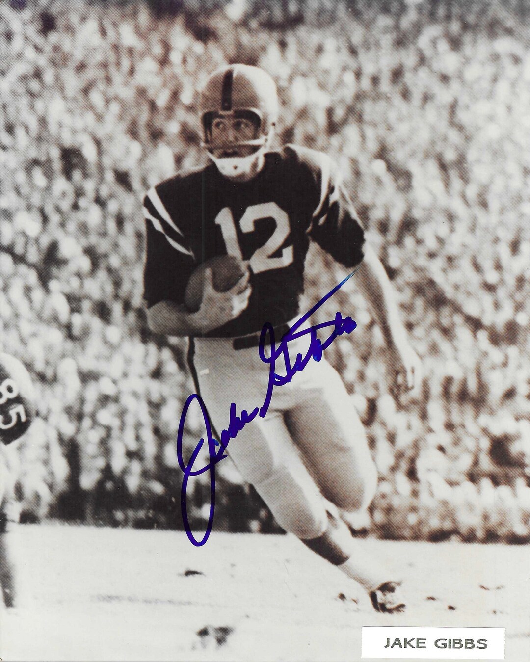 Jake Gibbs, Ole Miss, Signed 8x10 Photograph - Etsy