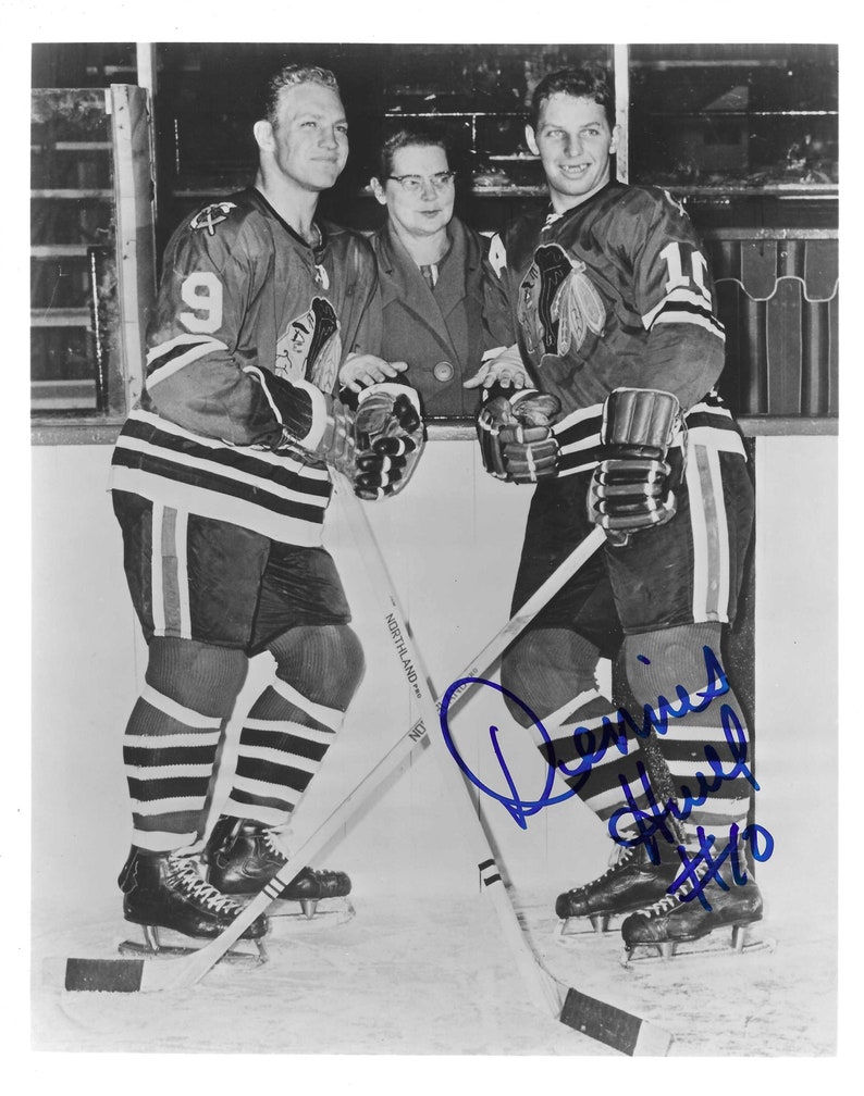 Dennis Hull, Signed 8x10 Photograph - Etsy