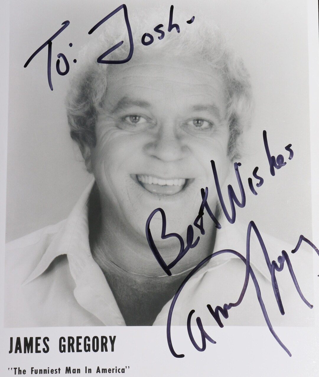 James Gregory Comedian Signed 8x10 Photograph - Etsy