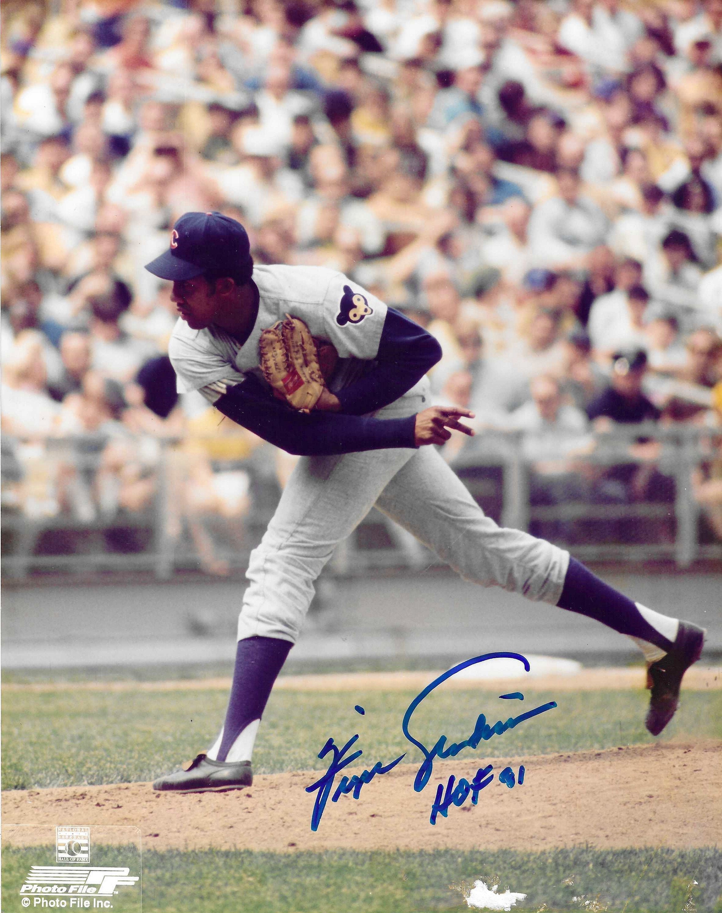 Ferguson Jenkins Hall of Fame Signed 8x10 Photograph - Etsy