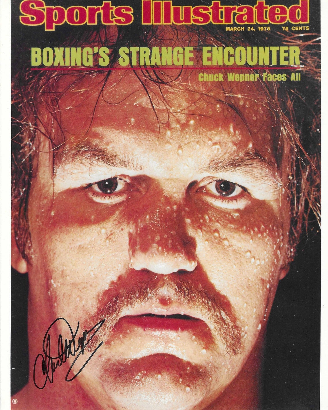 Chuck Wepner Boxer Signed 8x10 Photograph - Etsy