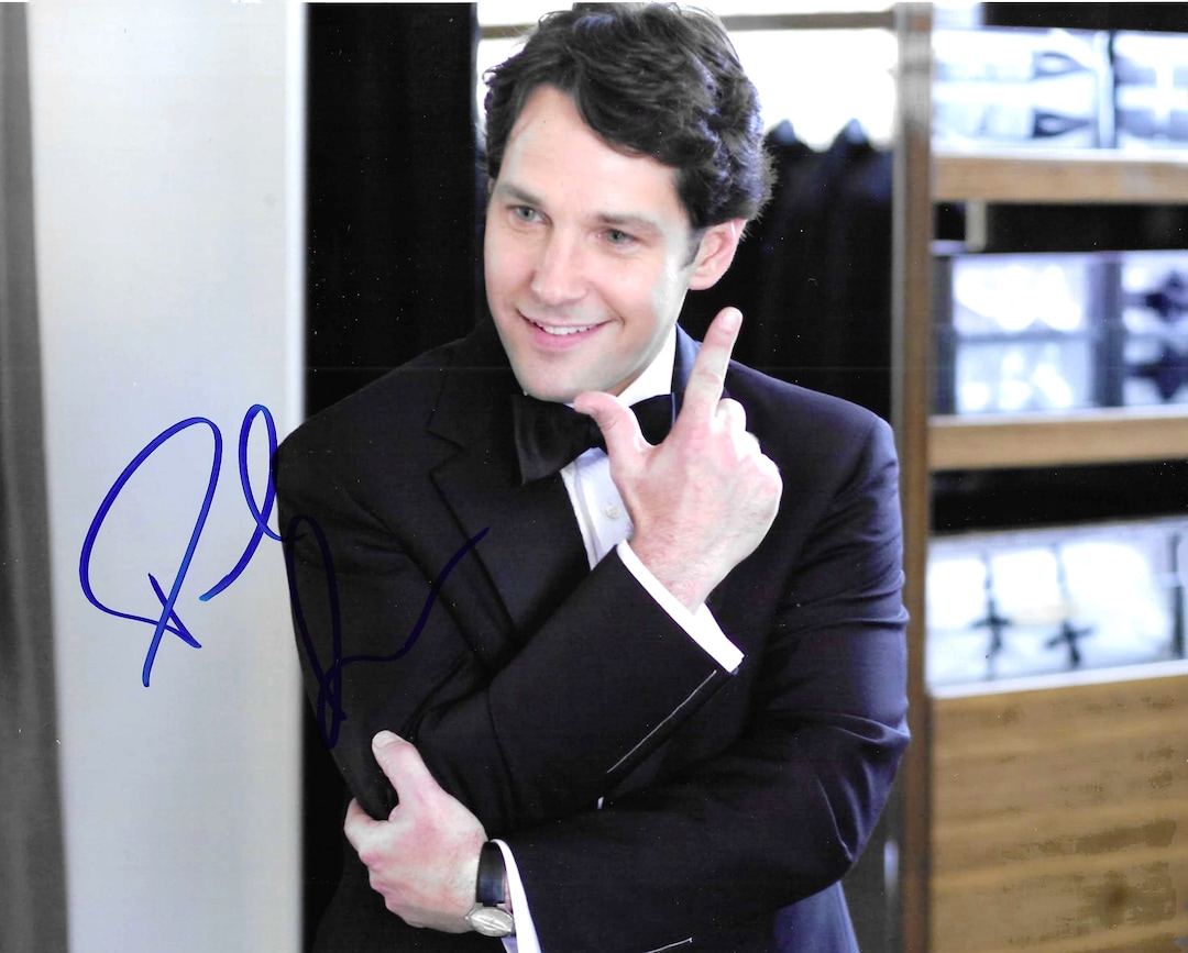 Paul Rudd, I Love You, Man, Signed 8x10 Photograph - Etsy
