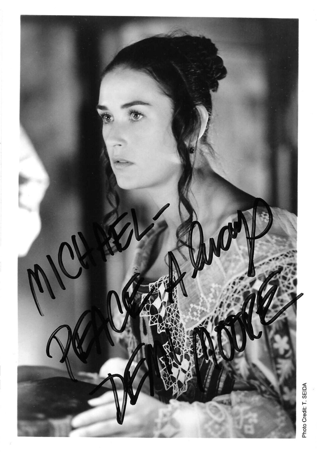 Demi Moore, Signed 5x7 Photograph - Etsy