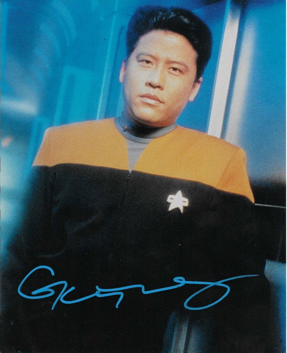 Garrett Wang Star Trek Voyager Ensign Harry Kim Signed | Etsy