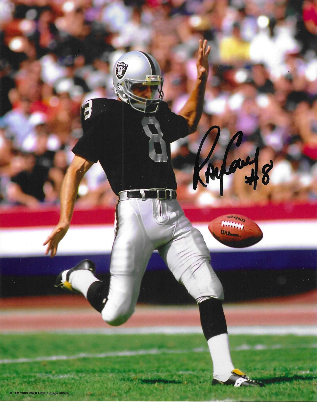 Ray Guy, Hall of Fame, Oakland Raiders, Signed 8x10 Photograph - Etsy