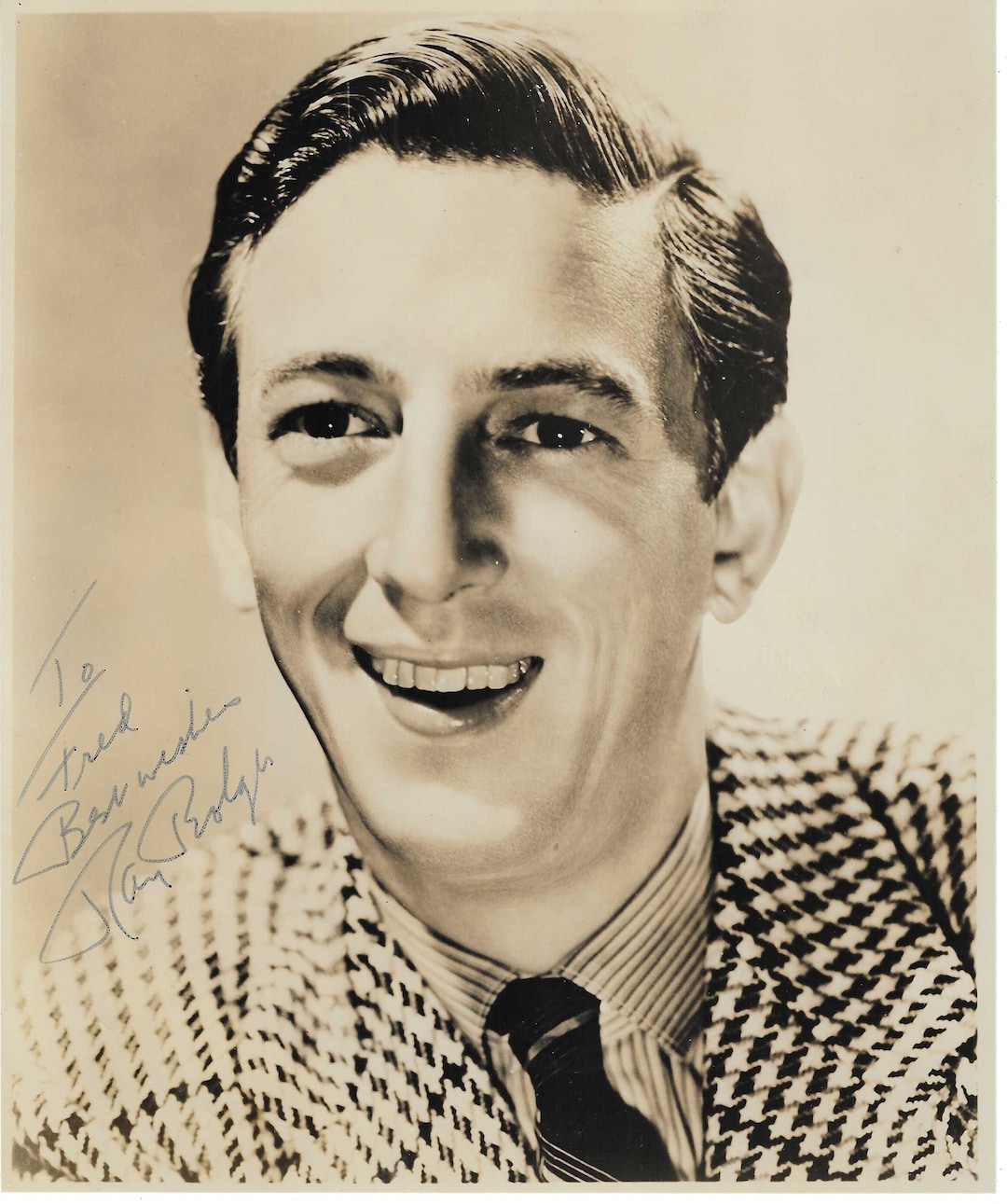 Ray Bolger, Wizard of Oz, Signed 8x10 Photograph - Etsy