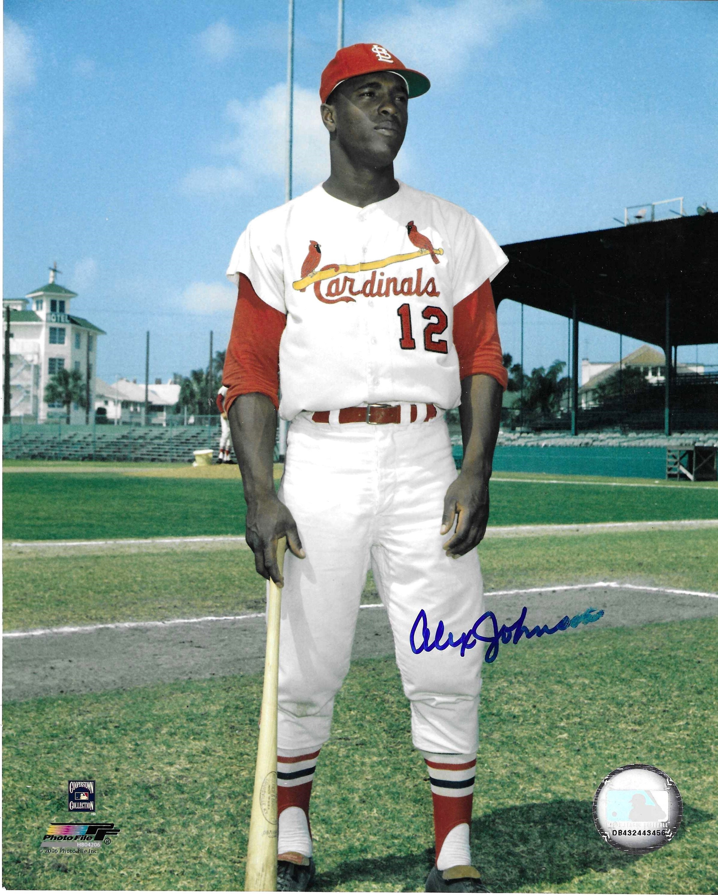 Alex Johnson, St. Louis Cardinals, Signed 8x10 Photograph - Etsy