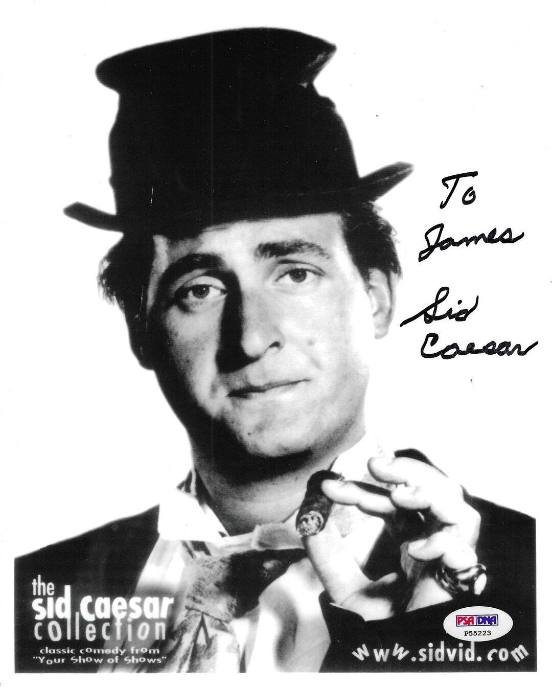 Sid Caesar, Signed 8x10 Photograph, PSA/DNA Certified - Etsy