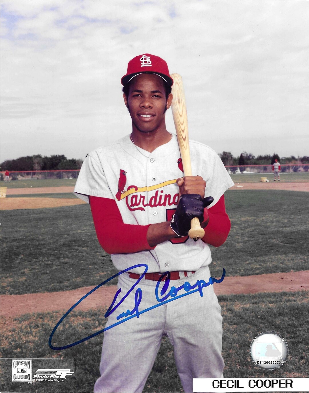 Cecil Cooper St. Louis Cardinals Signed 8x10 Photograph - Etsy