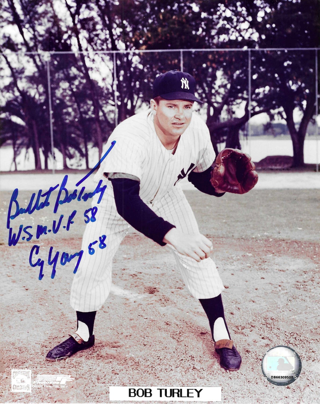 Bob Turley, New York Yankees, Signed 8x10 Photograph - Etsy