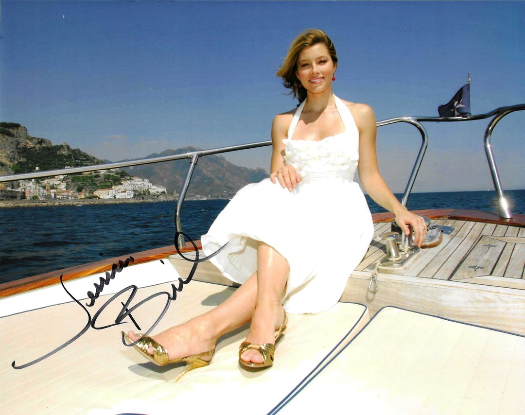 Jessica Biel, Signed 8x10 Photograph - Etsy