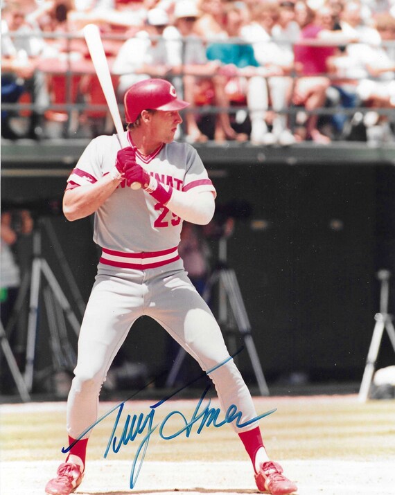 Tracy Jones Cincinnati Reds Signed 8x10 Photograph - Etsy