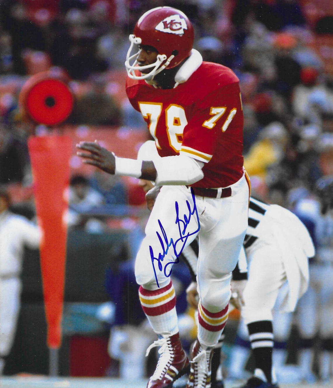 Bobby Bell Hall of Fame Kansas City Chiefs Signed 8x9.5 - Etsy