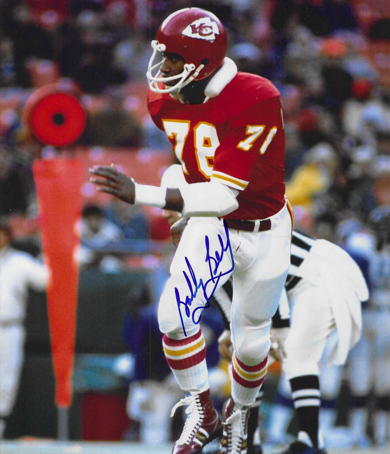 Bobby Bell Hall of Fame Kansas City Chiefs Signed 8x9.5 - Etsy