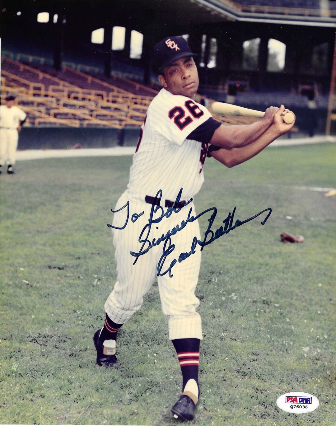 Earl Battey, Chicago White Sox, Signed 8x10 Photograph PSA/DNA ...
