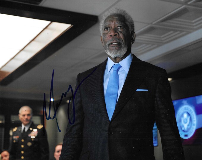 Morgan Freeman, London Has Fallen, Signed 8x10 Photograph - Etsy