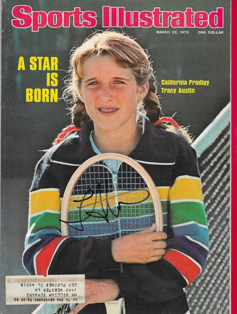 Tracy Austin Hall of Fame Signed Complete Sports Illustrated - Etsy