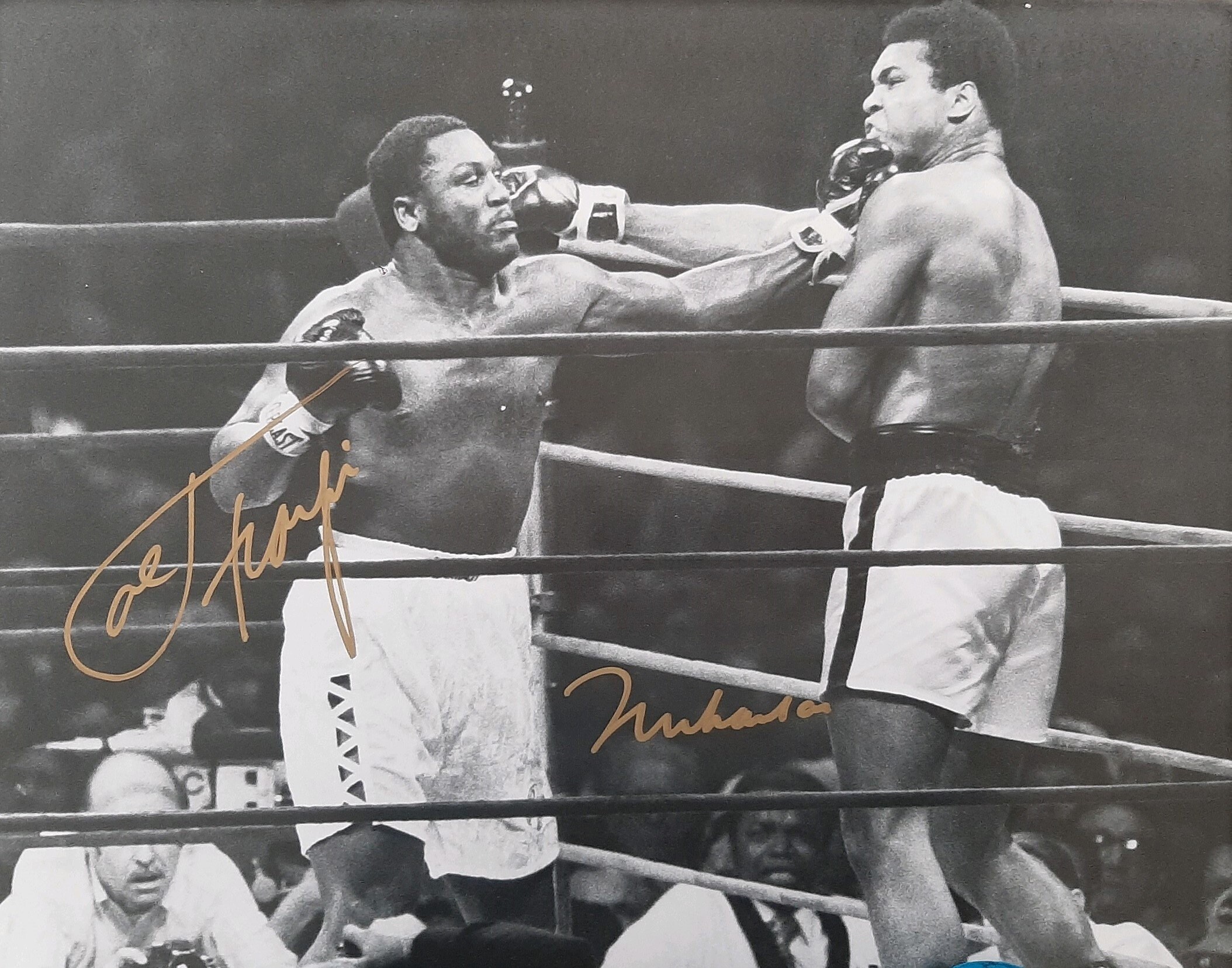 Muhammad Ali, Joe Frazier, Signed 16x20 Photograph - Etsy