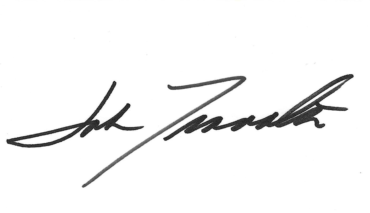John Travolta, Signed 3x5 Index Card - Etsy