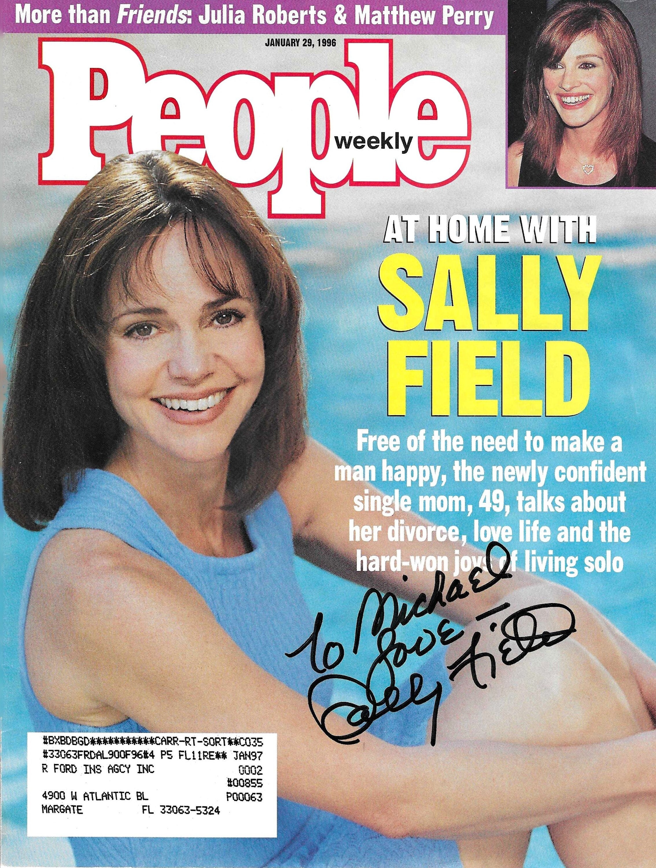 Sally Field Signed 8x10.5 Original People Magazine Cover - Etsy