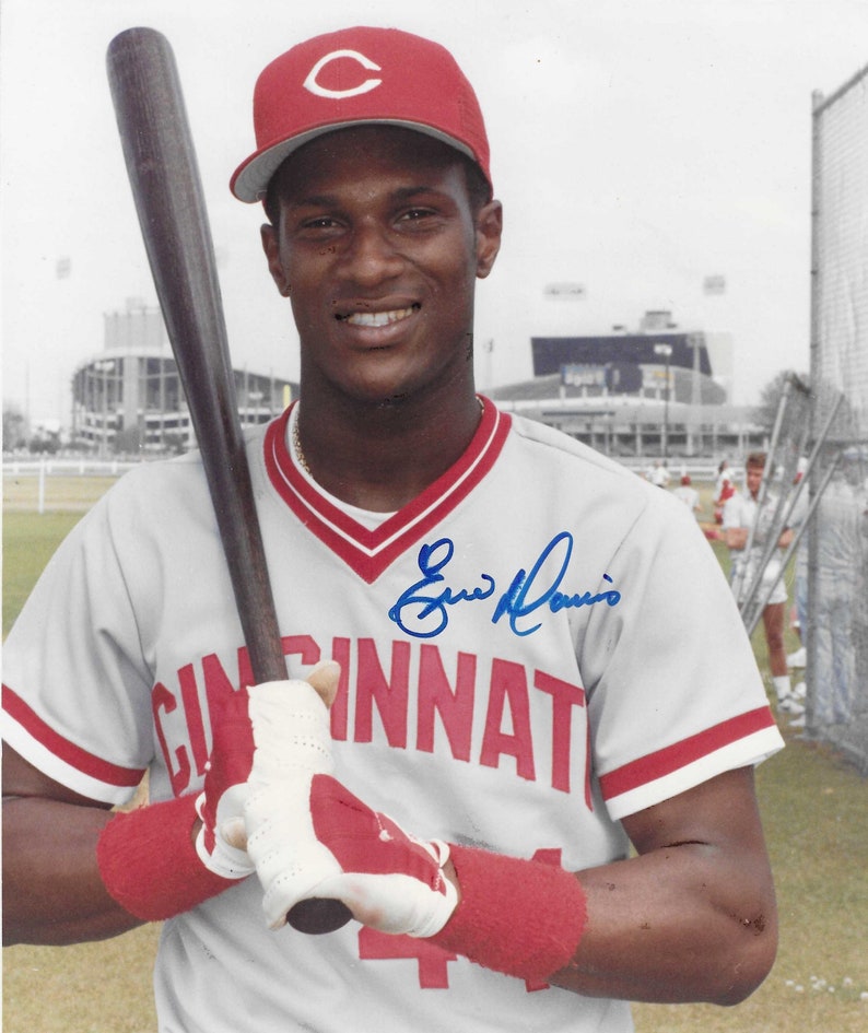 Eric Davis Cincinnati Reds Signed 8x9.5 Photograph - Etsy