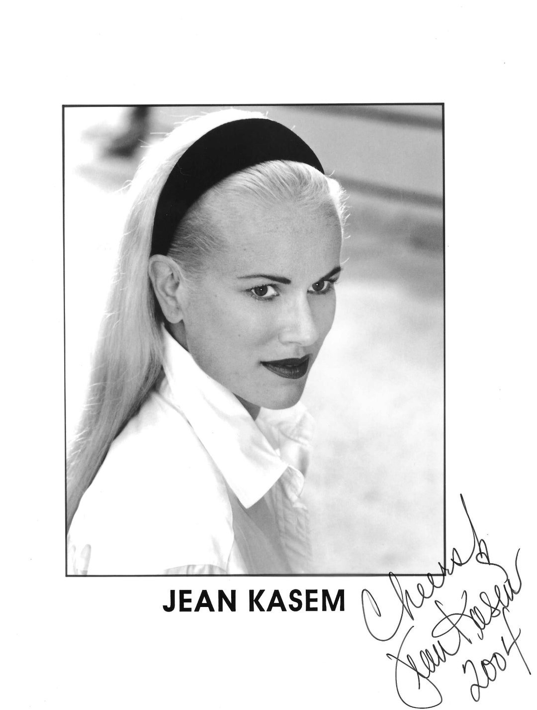 Jean Kasem, Cheers, Signed 8x10 Photograph - Etsy
