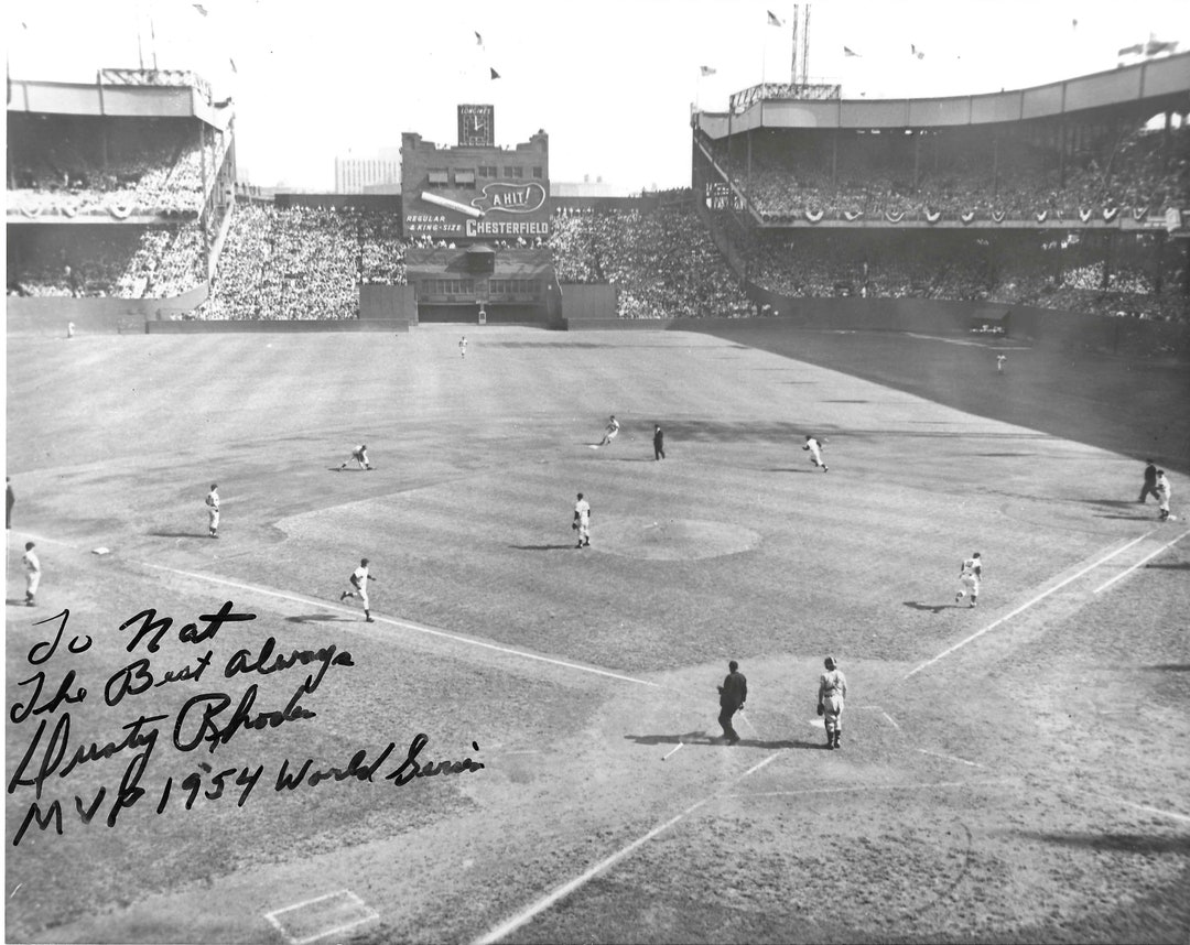 Dusty Rhodes, New York Giants, Signed 8x10 Photograph PLUS Signed Note ...