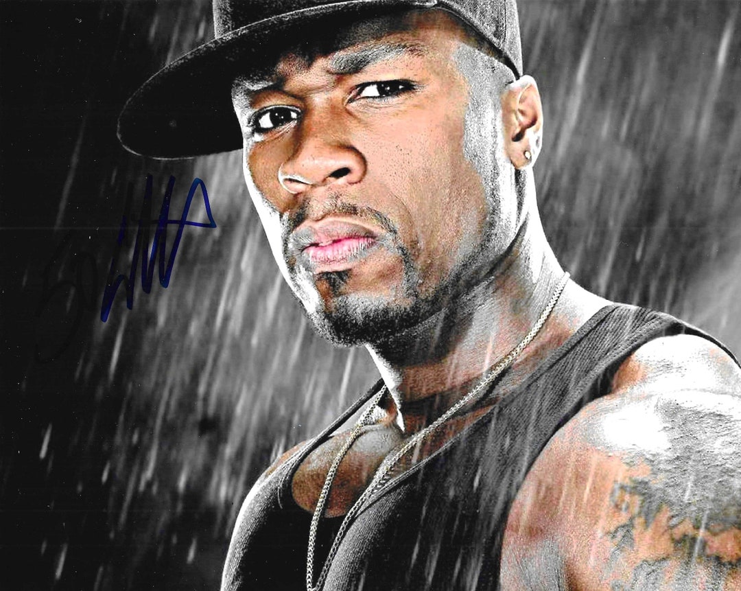 50 Cent, Signed 8x10 Photograph - Etsy