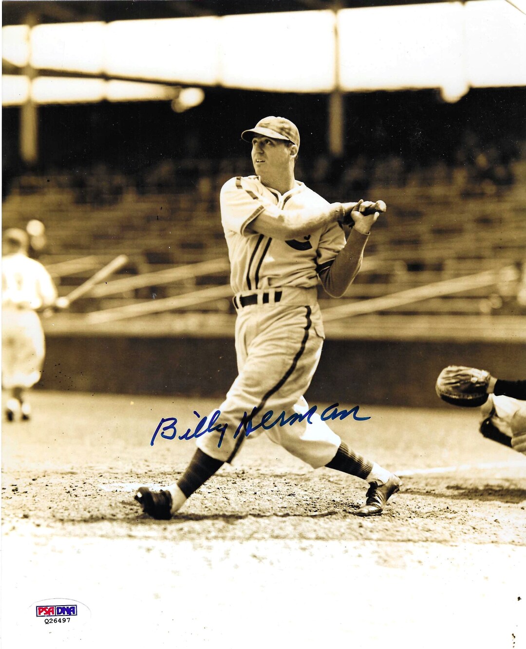 Billy Herman, Hall of Fame, Signed 8x10 Photograph PSA/DNA Certified - Etsy