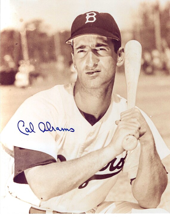 Cal Abrams Brooklyn Dodgers Signed 8x10 Photograph - Etsy