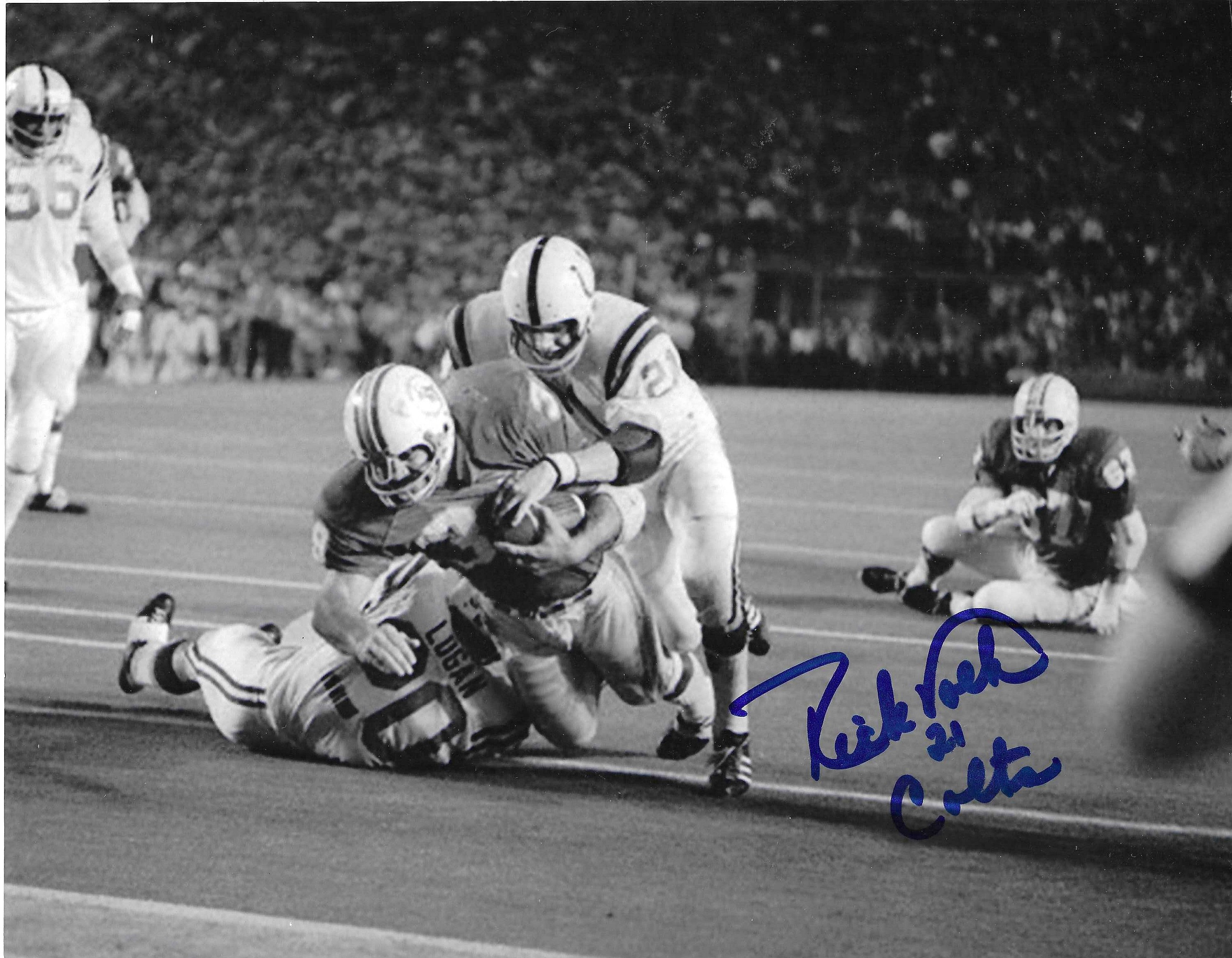 Rick Volk, Baltimore Colts, Signed 8x10 Photograph - Etsy