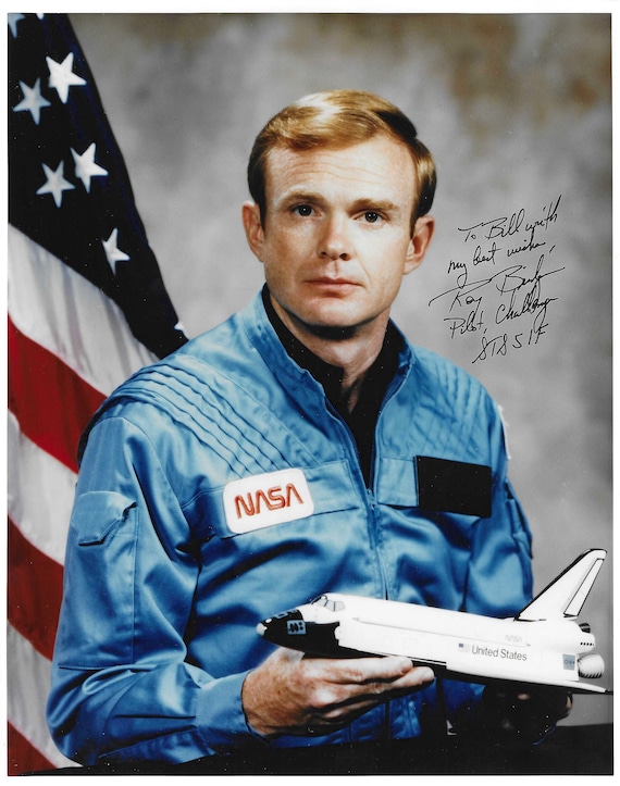 Roy D. Bridges Jr. NASA Astronaut Challenger Signed 8x10 | Etsy
