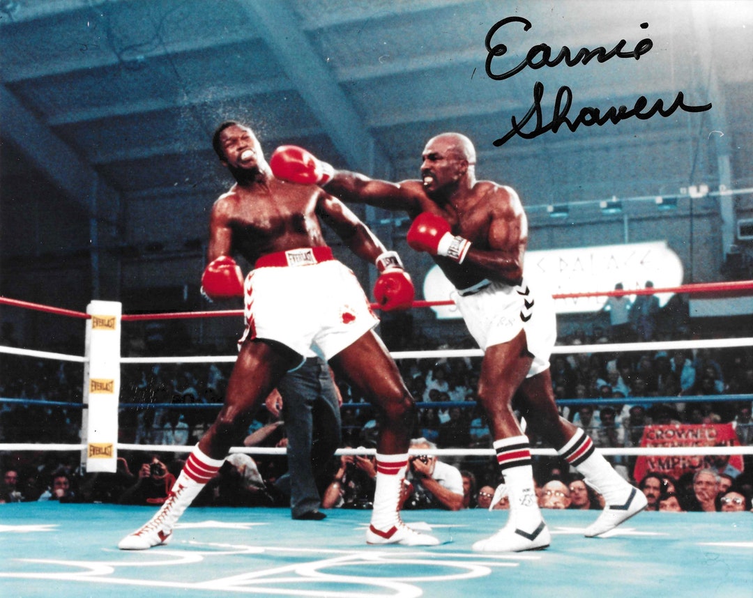 Earnie Shavers, Signed 8x10 Photograph - Etsy