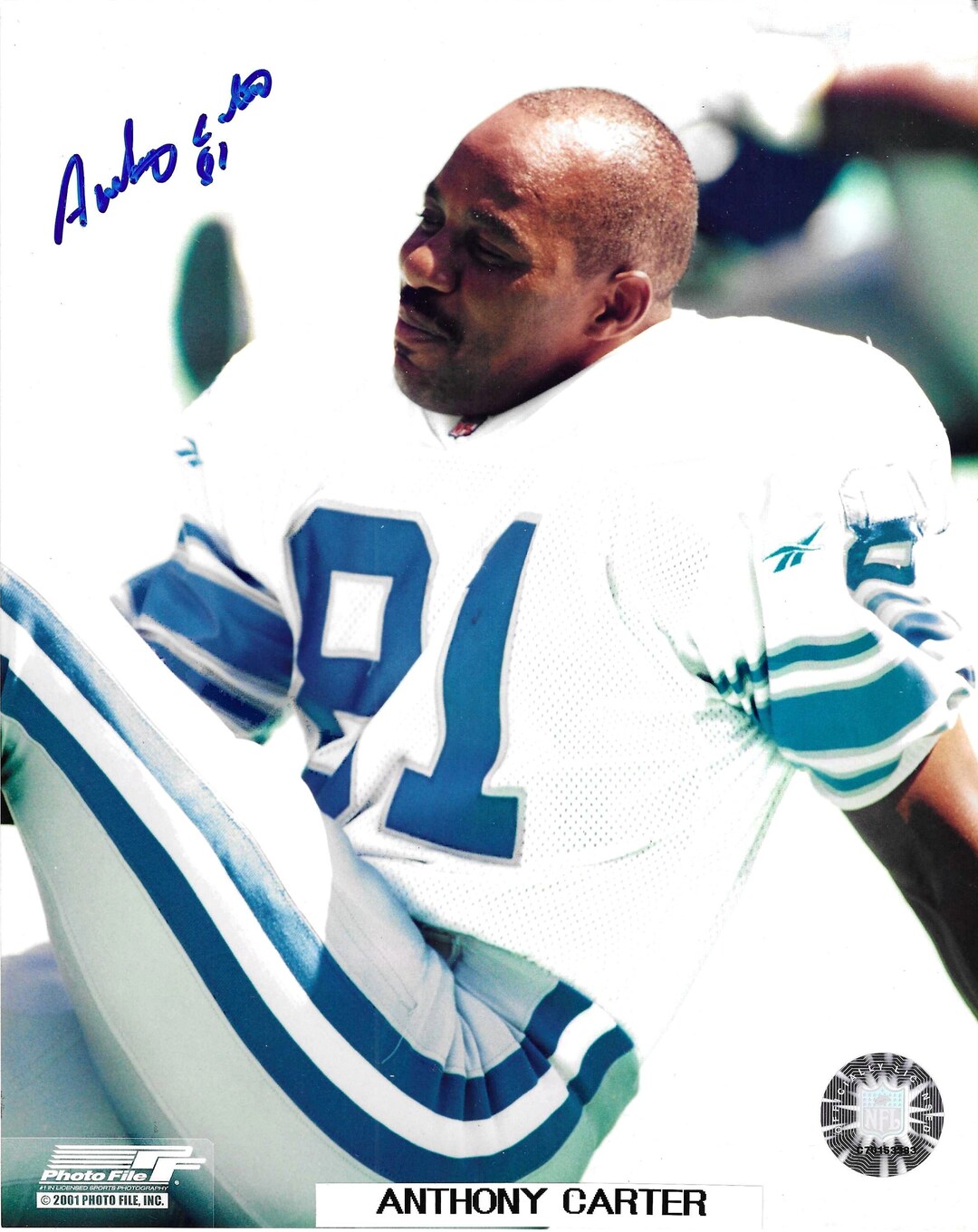 Anthony Carter, Signed 8x10 Photograph - Etsy