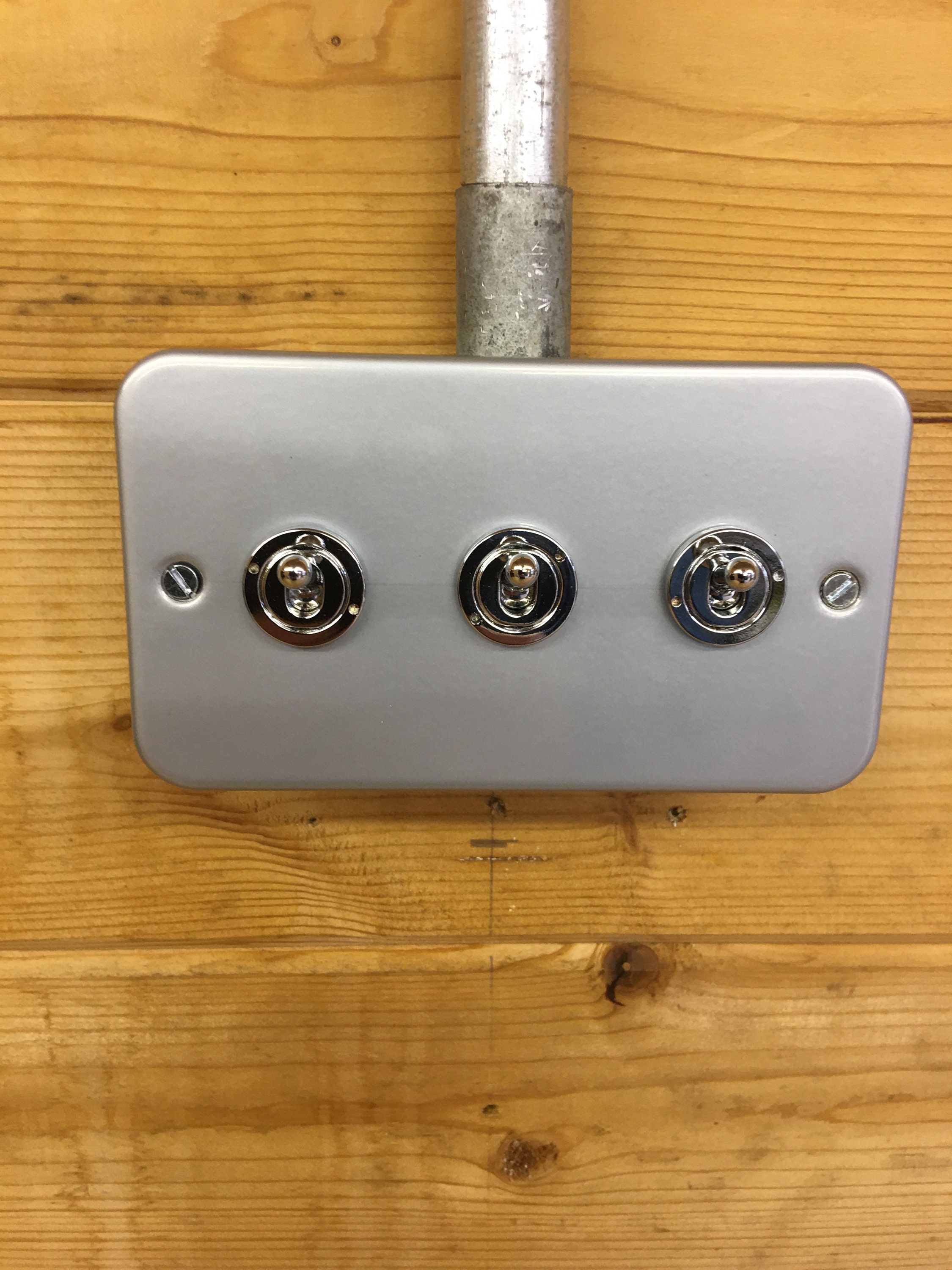 Industrial Style 3-gang Surface Mount Metal Clad Toggle Switch - Etsy