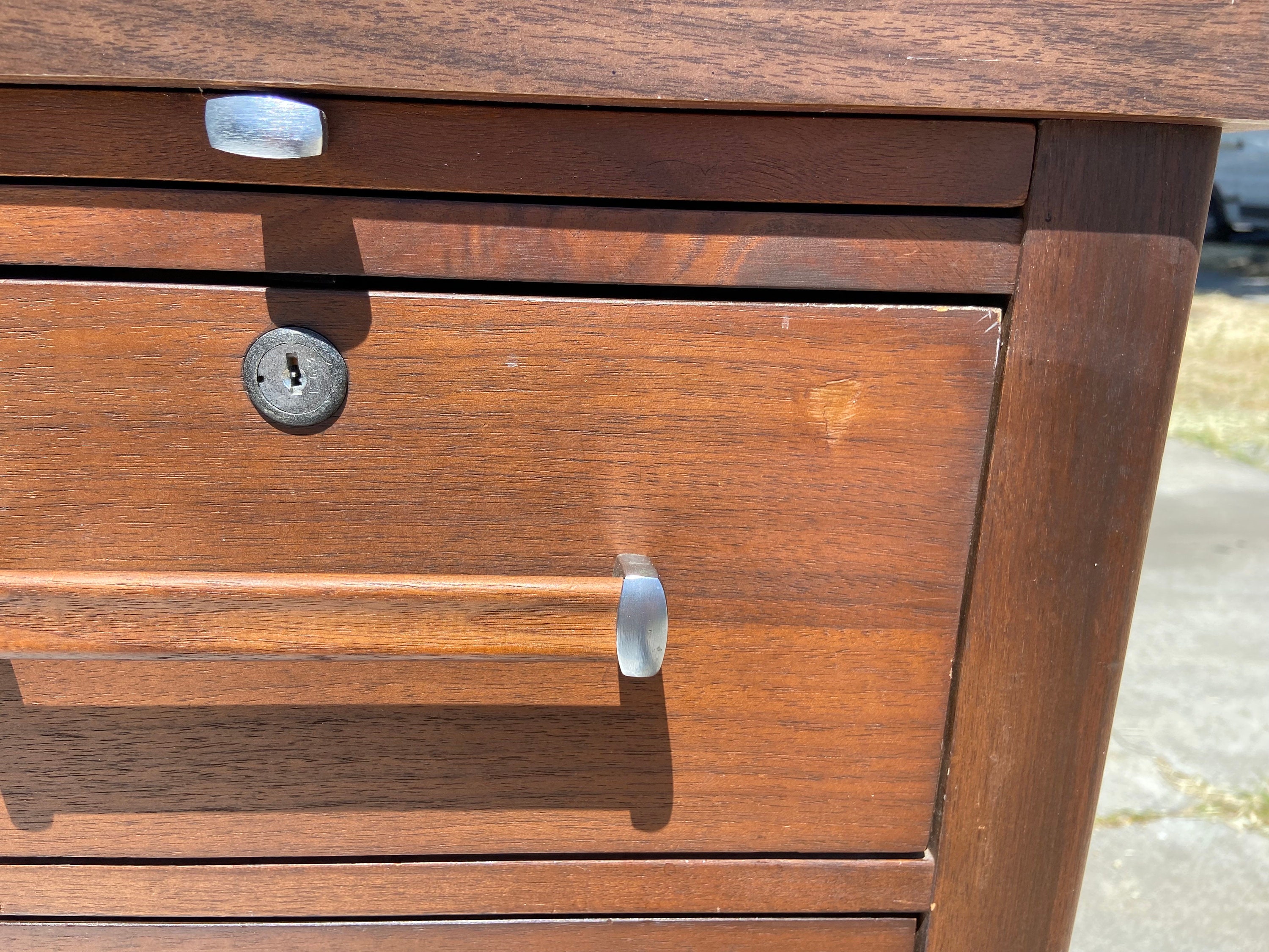 Vintage Mid Century Modern Alma Desk Co - Etsy