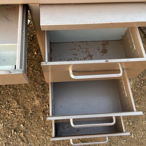 Steelcase Metal Tanker Desk Needs Restoration - Etsy