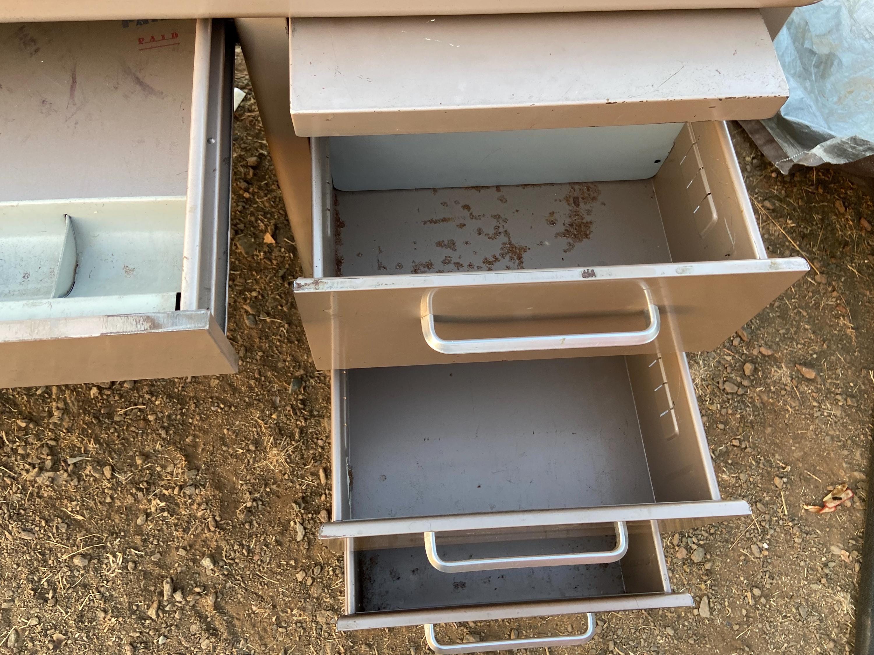 Steelcase Metal Tanker Desk Needs Restoration - Etsy