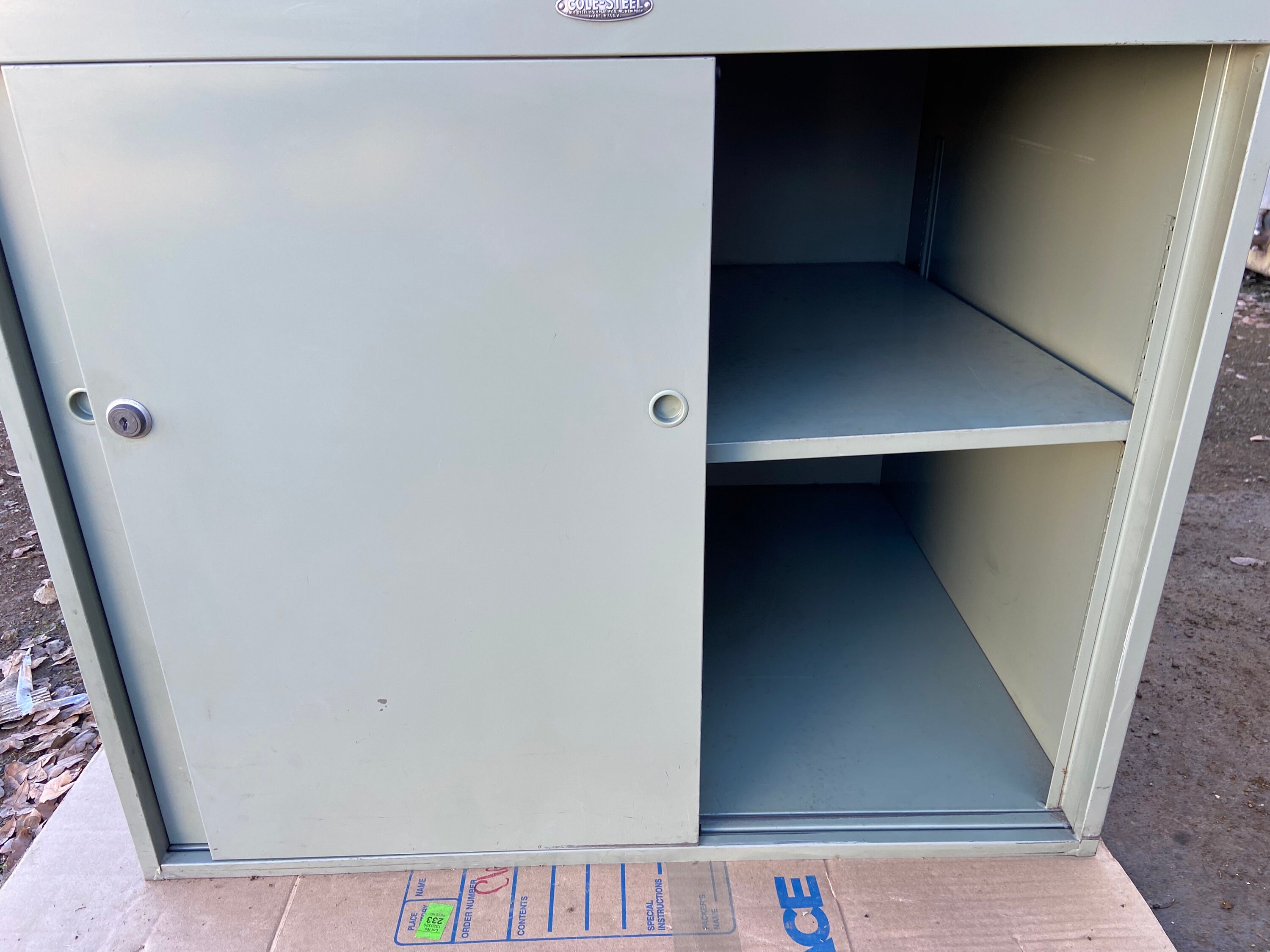 Cole Steel Vintage Storage Metal Cabinet - Etsy