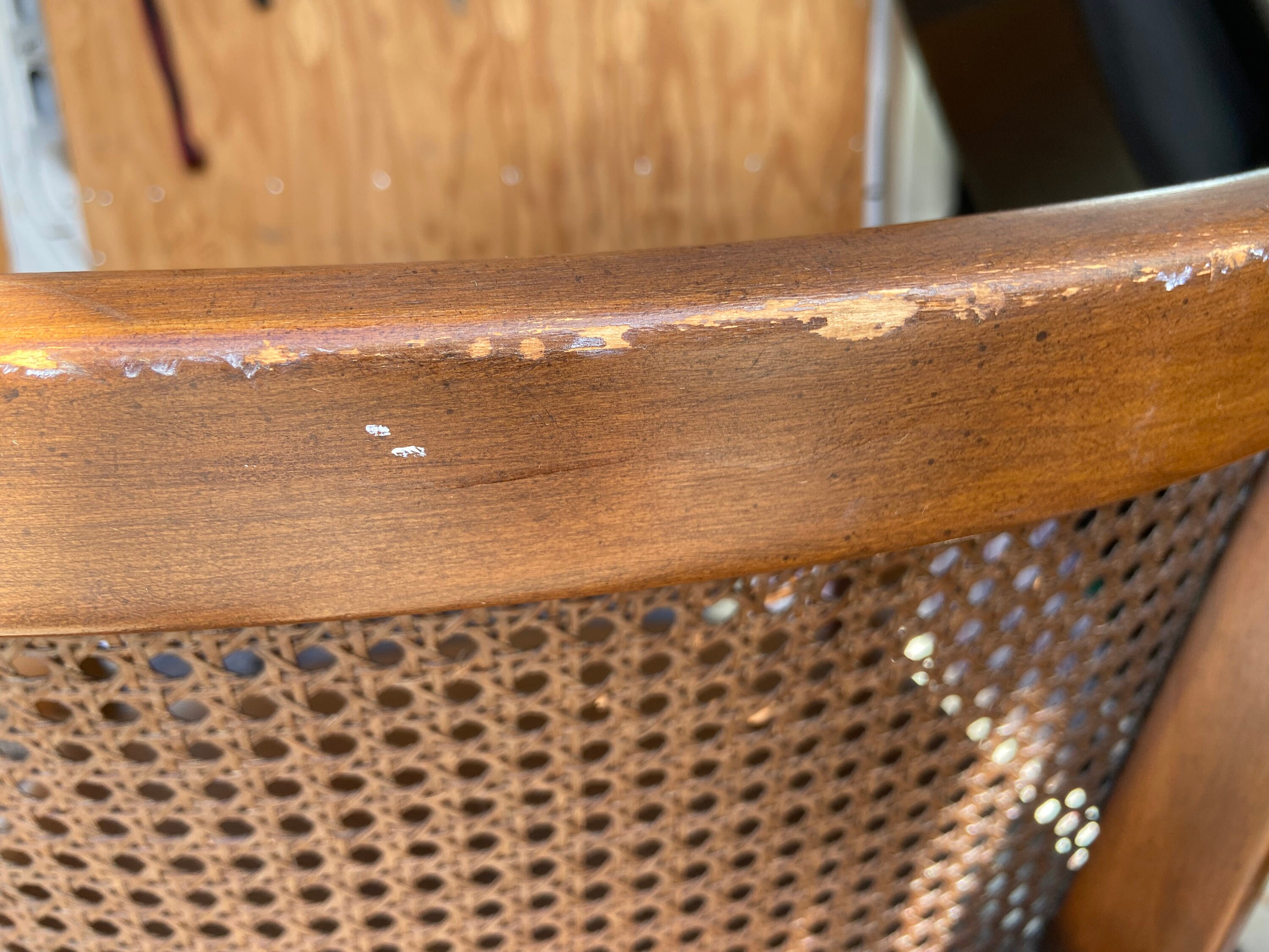 Shafer Brothers Vintage Cane Back Side Chairs - Etsy