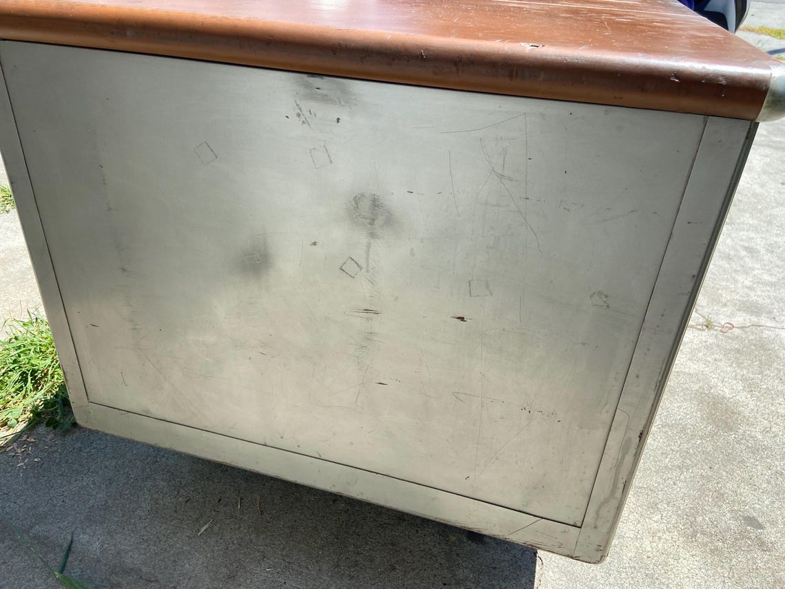 Shaw Walker Typewriter Tanker Metal Desk - Etsy