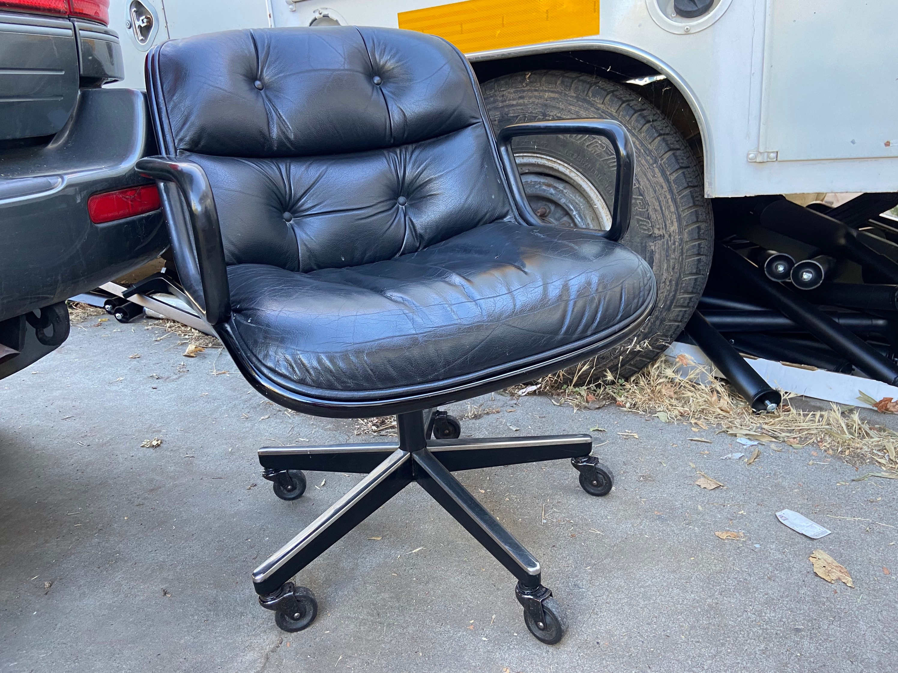 Knoll Charles Pollock Chair Missing a Bottom - Etsy