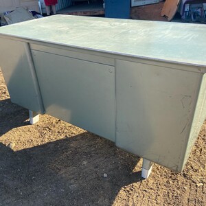 General Fireproofing Company Vintage Metal Tanker Desk - Etsy
