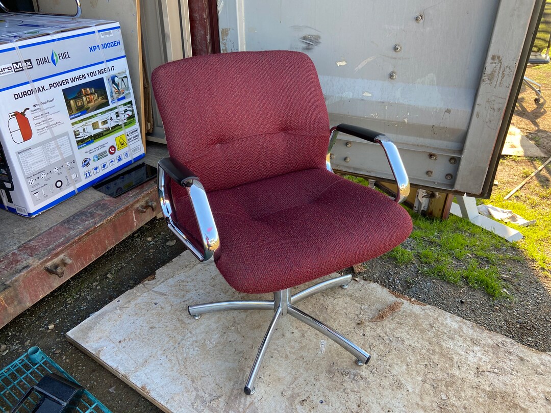 Vintage Mid Century Modern Steelcase Accent Chair - Etsy
