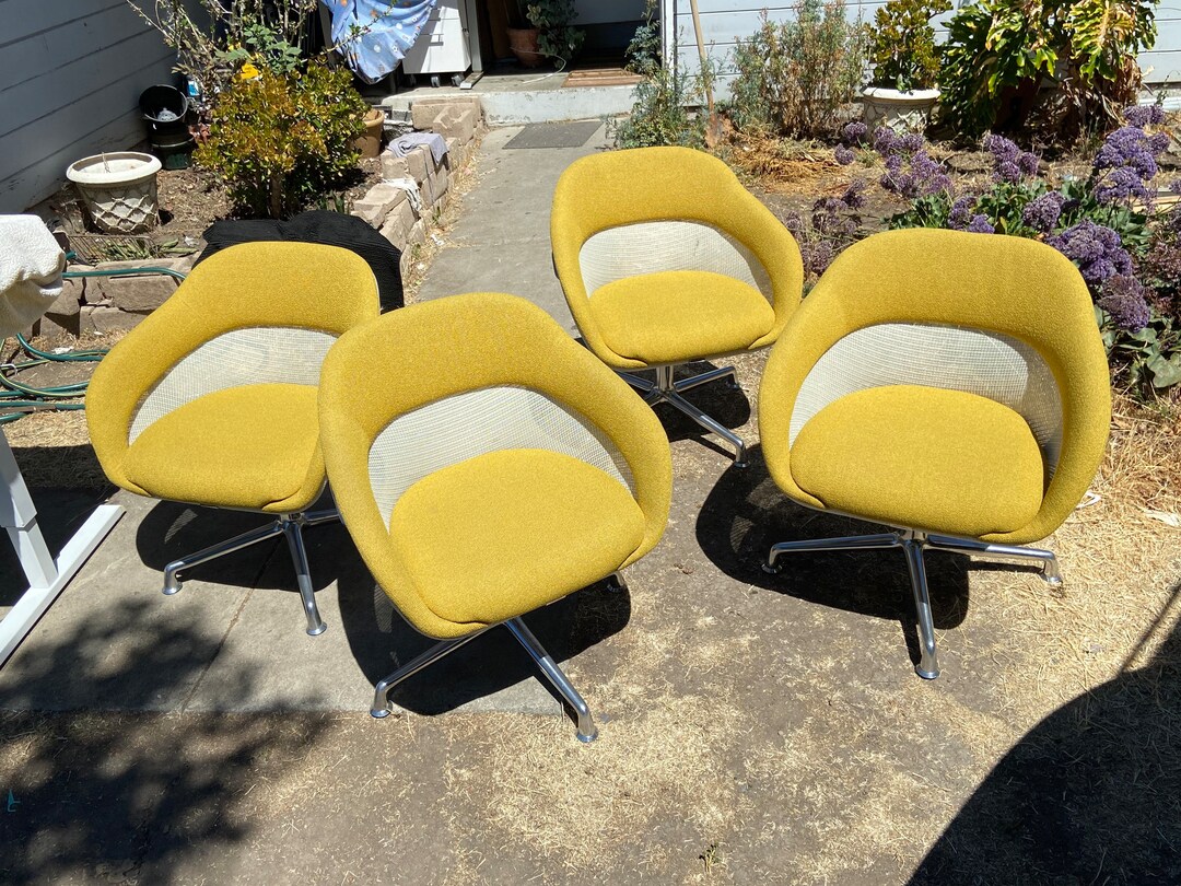 Set of 4 Steelcase Coalesse S-w 1 Swivel Lounge Chairs Set - Etsy
