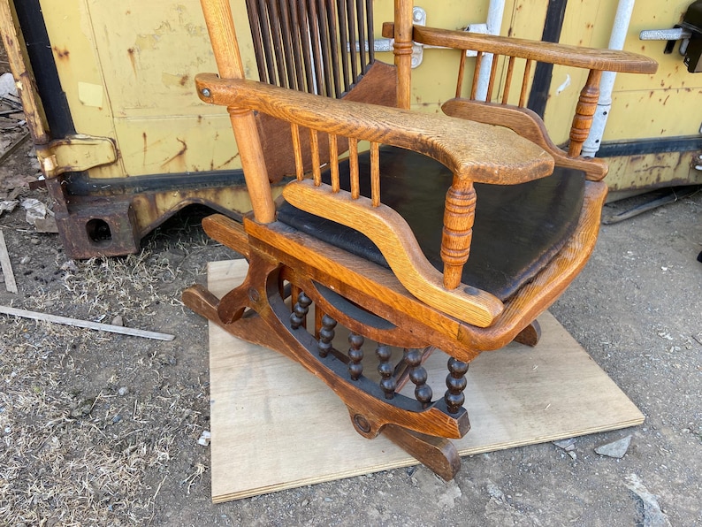 Antique Rocking Chair - Etsy