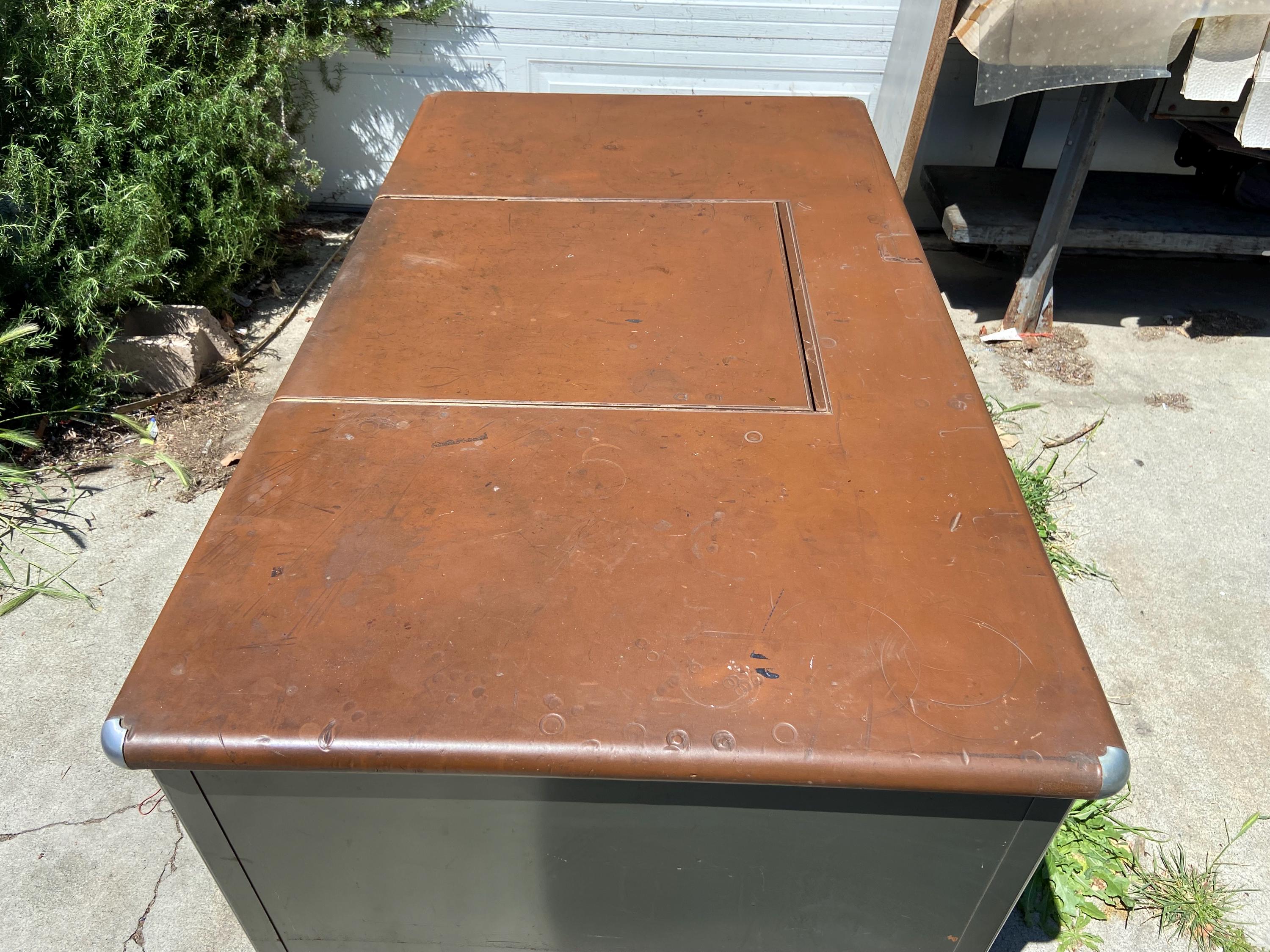 Shaw Walker Typewriter Tanker Metal Desk - Etsy